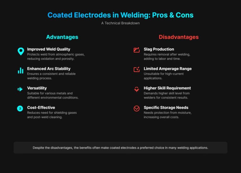 Advantages and Disadvantages of Coated Electrodes in Welding - MFG Shop
