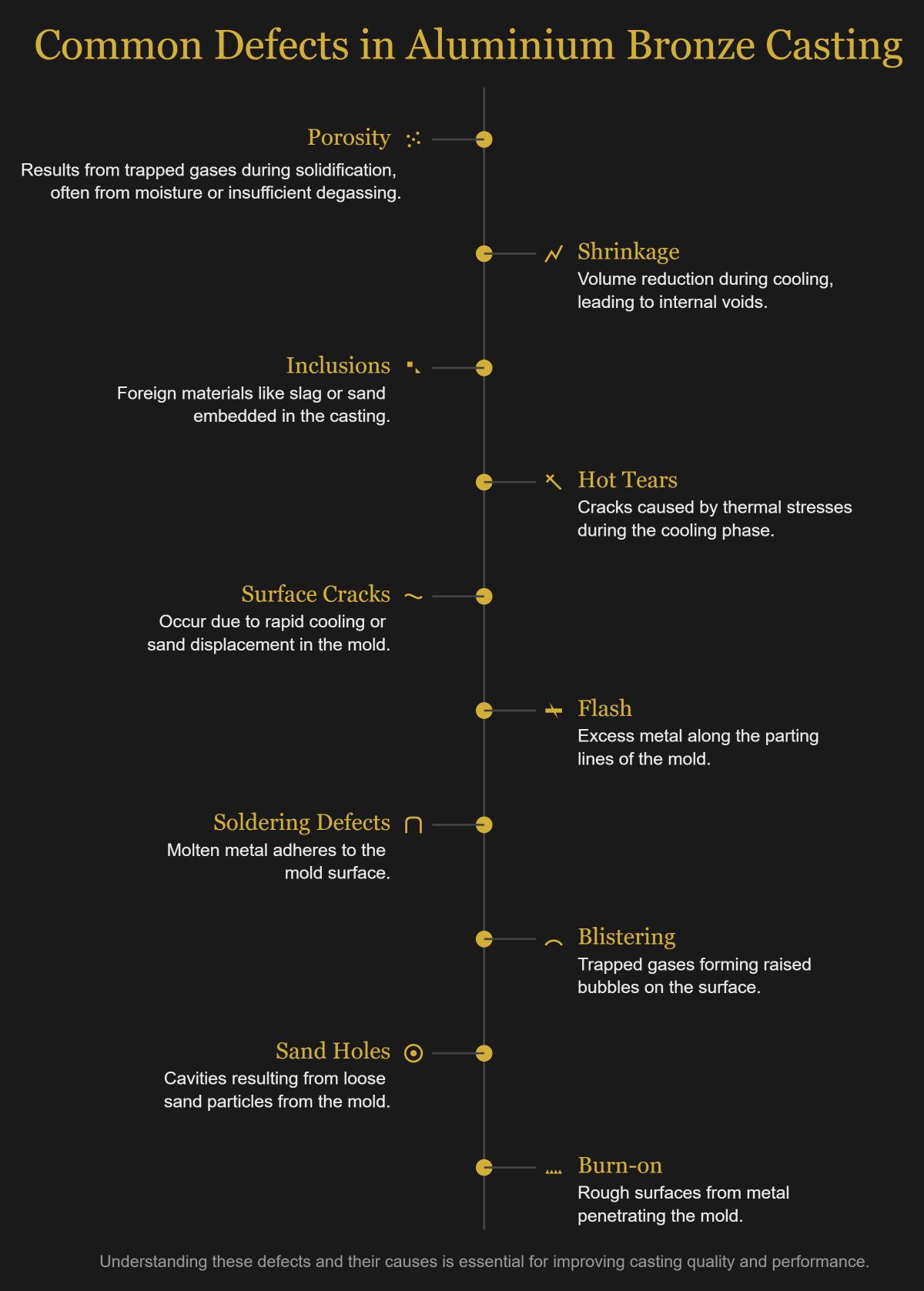 Aluminium Bronze Casting Defects and How to Prevent Them - MFG Shop