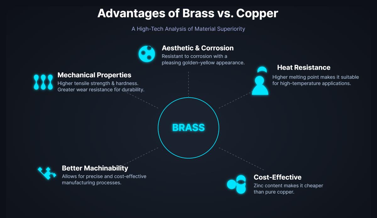 Brass vs Copper: A Comprehensive Comparison for Engineers - MFG Shop