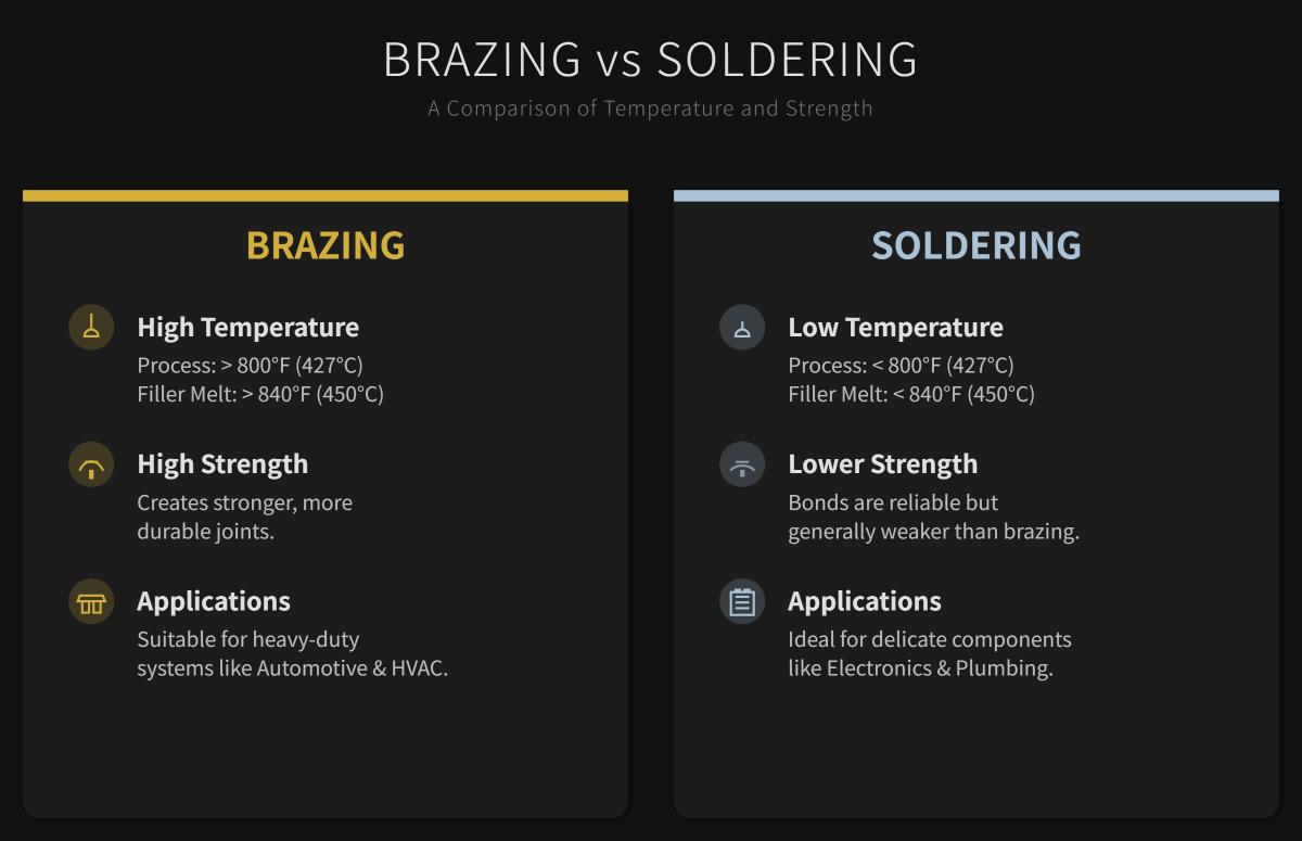 Brazing vs Soldering: Key Differences and Applications in Metal Joining ...