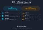 CNC Machining vs Manual Machining: A Detailed Comparison - MFG Shop