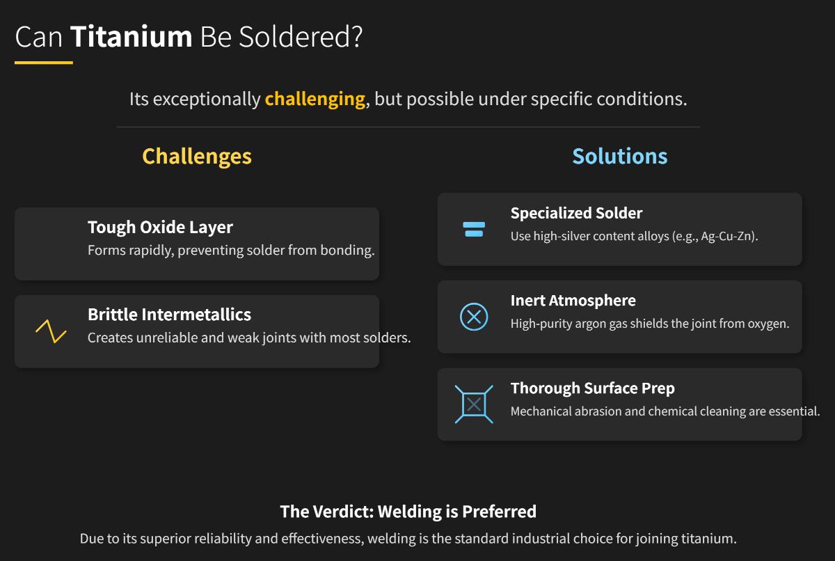 Can You Solder Titanium? A Beginner's Guide to Joining Titanium - MFG Shop
