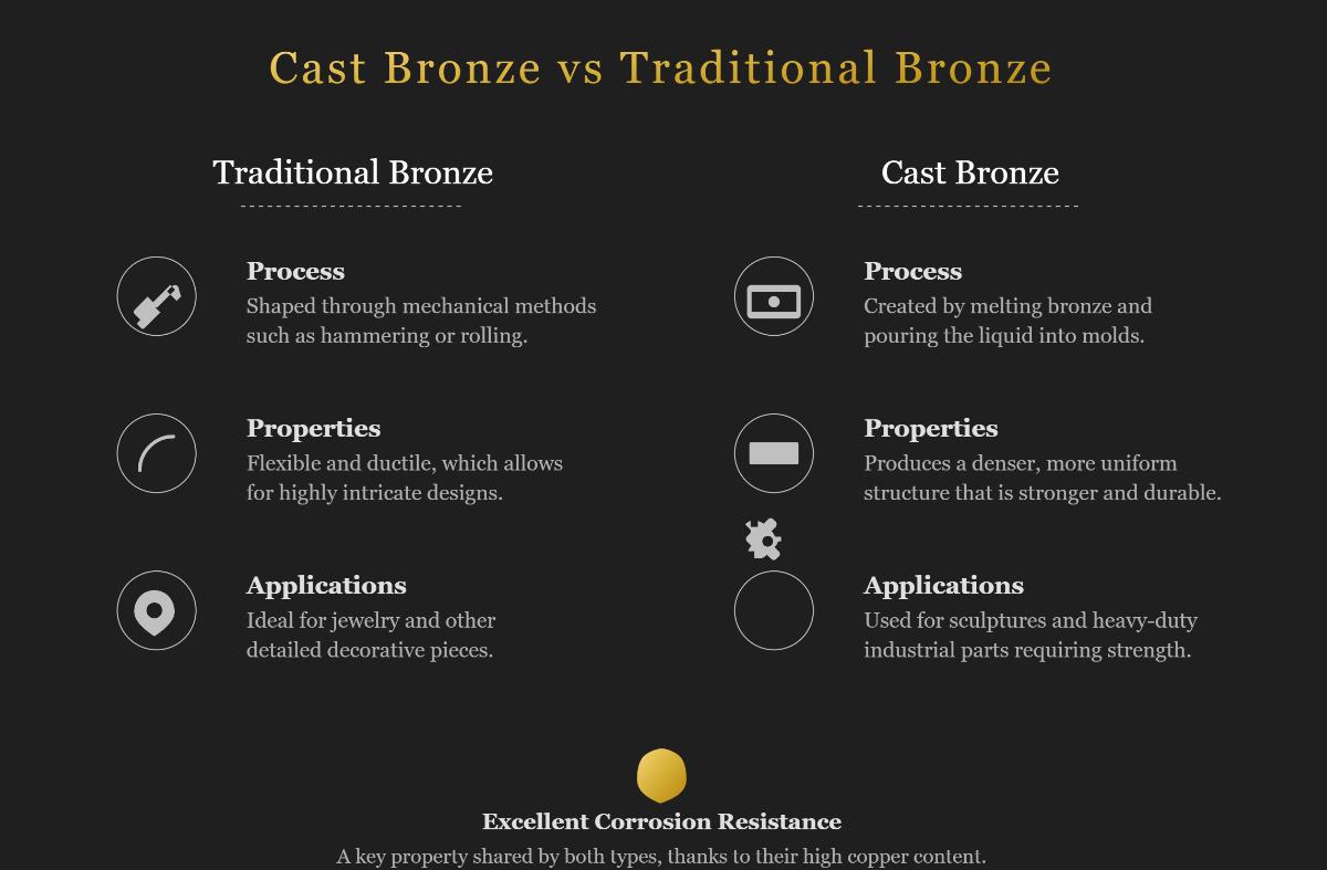 Cast Bronze vs. Bronze: What's the Difference? - MFG Shop