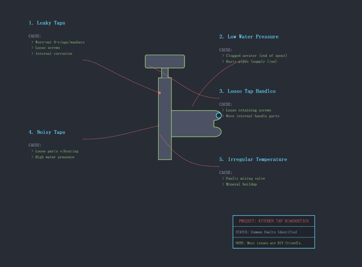 Common Kitchen Tap Problems: Causes and How to Fix Them - MFG Shop