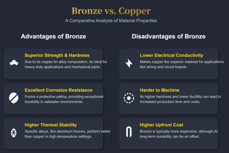 Comparing Bronze and Copper: Advantages, Disadvantages, and ...