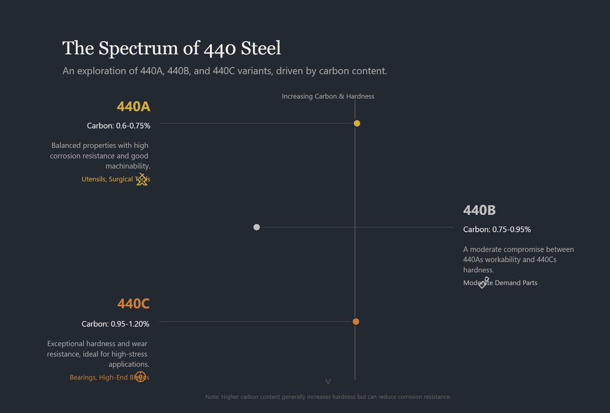 Comprehensive Guide to AISI SS 440 Stainless Steel - MFG Shop