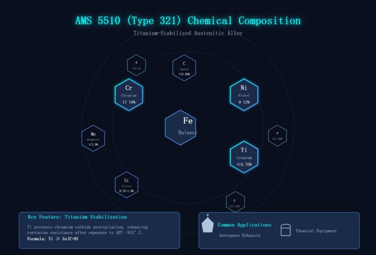 Comprehensive Guide to AMS 5510 and Stainless Steel 321 - MFG Shop