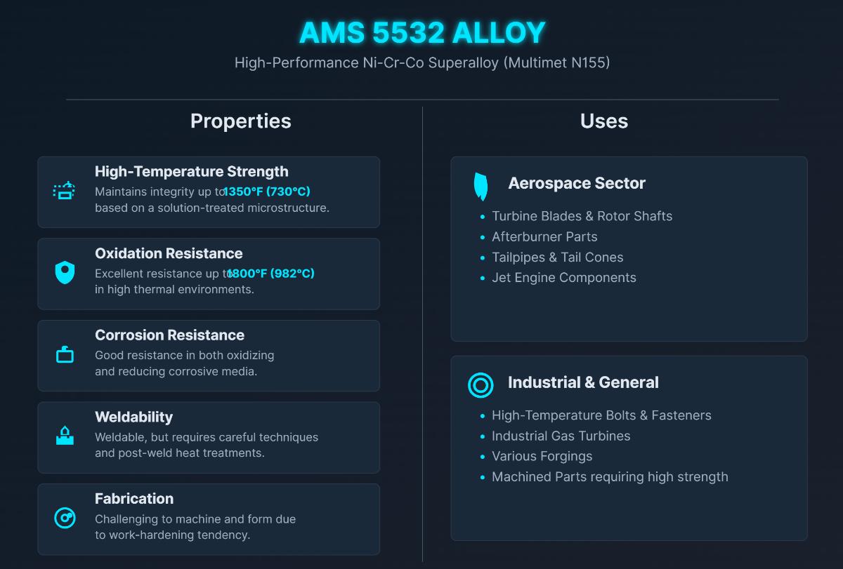 Comprehensive Guide to AMS 5532 Alloy: Composition, Properties, and ...