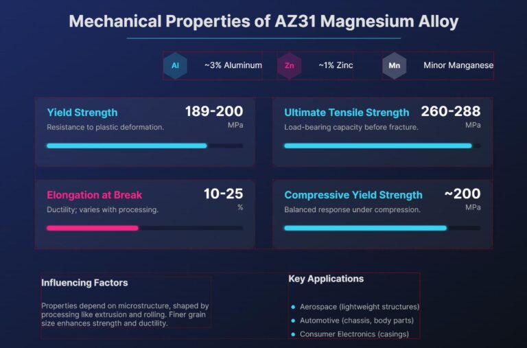 Comprehensive Guide to AZ31 Magnesium Alloy: Properties and Applications - MFG Shop