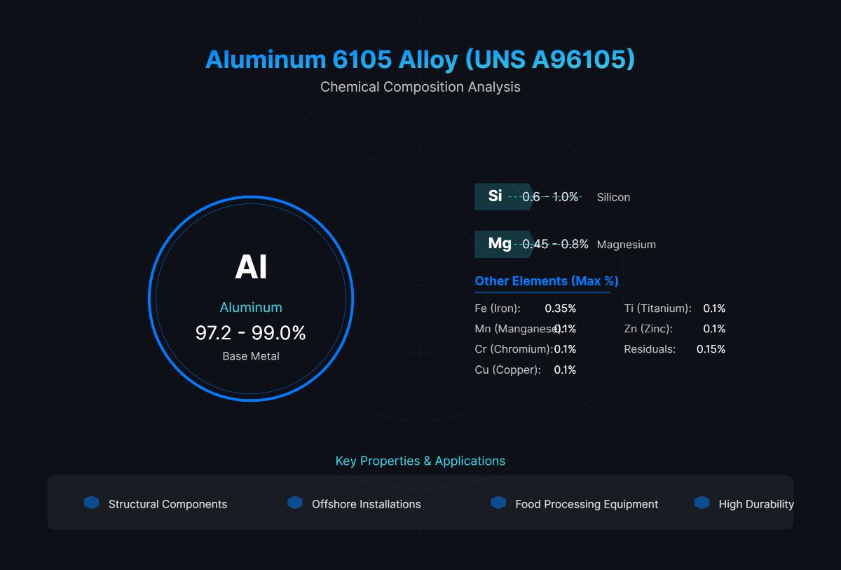 Comprehensive Guide to Aluminum 6105 Alloy (UNS A96105): Composition ...
