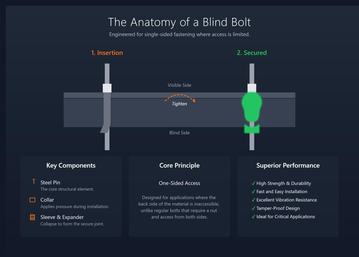 Comprehensive Guide to Blind Bolts: Types, Properties, and Standards ...