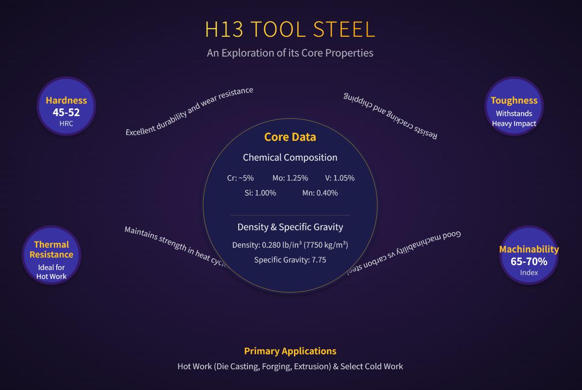 Comprehensive Guide to H13 Tool Steel Properties - MFG Shop