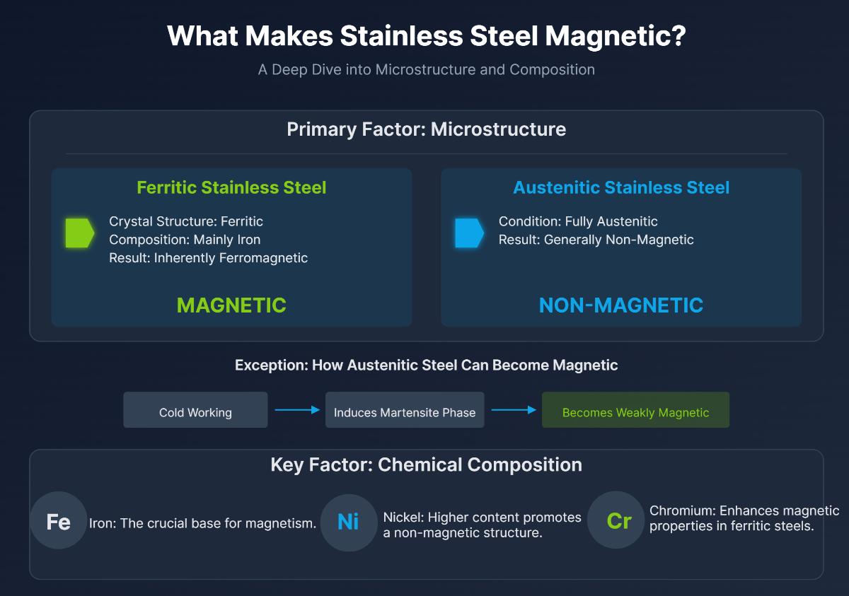 Comprehensive Guide to Magnetic Stainless Steel - MFG Shop
