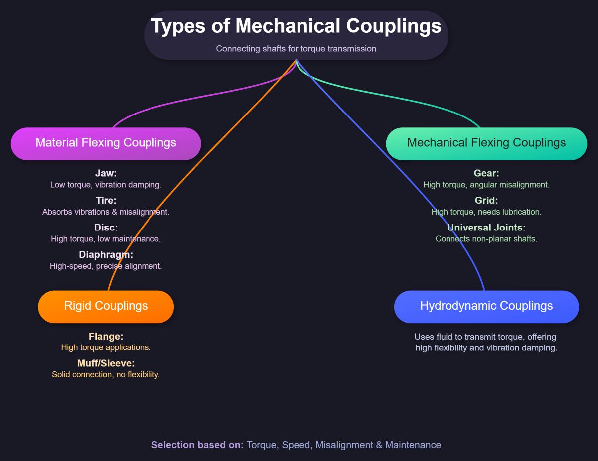 Comprehensive Guide to Mechanical Couplings - MFG Shop
