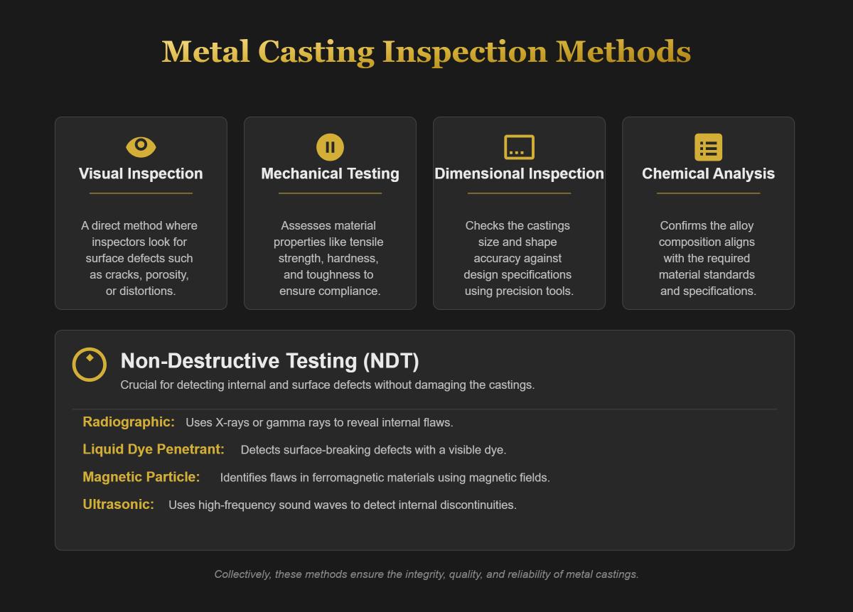 Comprehensive Guide to Metal Casting Inspection Methods - MFG Shop