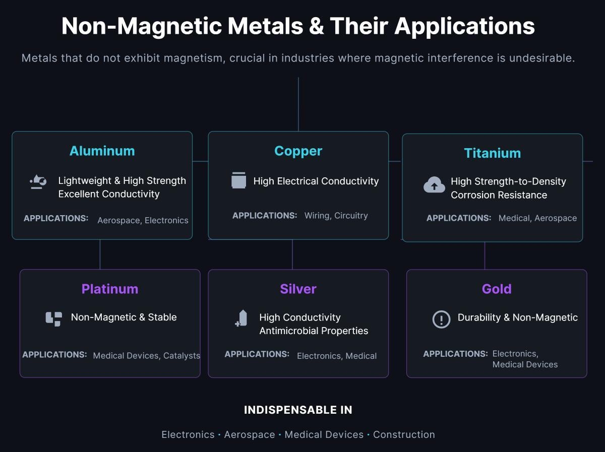 Comprehensive Guide to Non-Magnetic Metals - MFG Shop