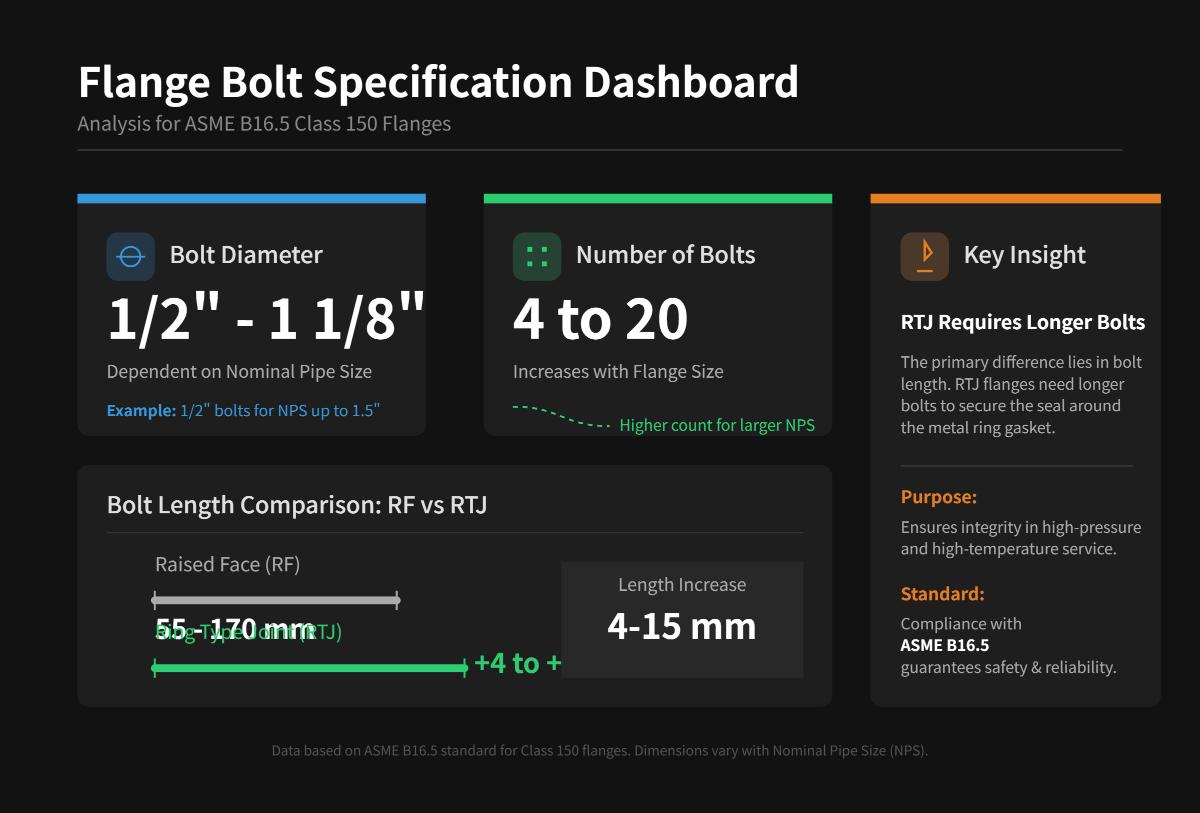 Comprehensive Guide to Stud Bolts for RF and RTJ Flanges According to ...