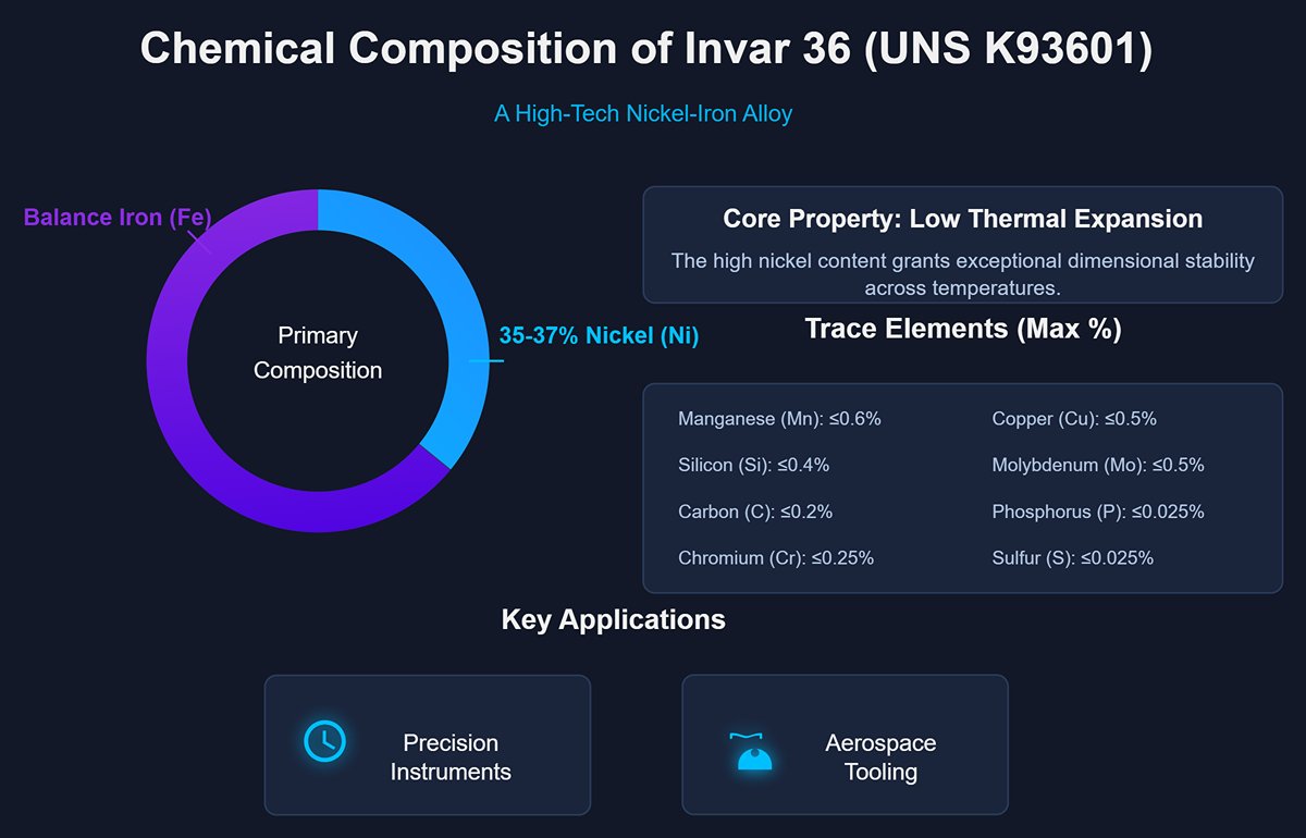 Comprehensive Guide to UNS K93601 Invar 36: Composition, Properties ...