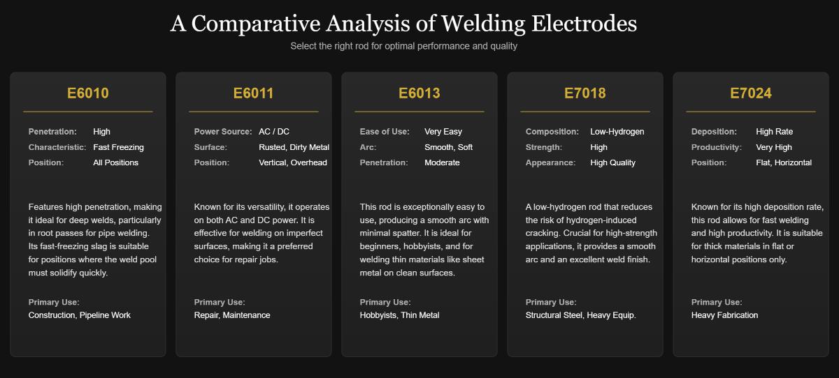 Comprehensive Guide to Welding Rods: Types and Applications - MFG Shop