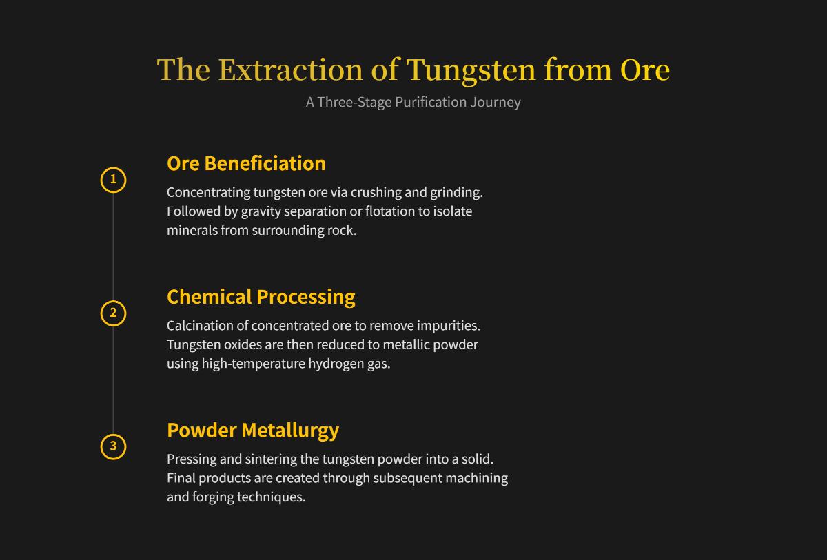 Comprehensive Step-by-Step Guide to Tungsten Extraction Processes - MFG ...