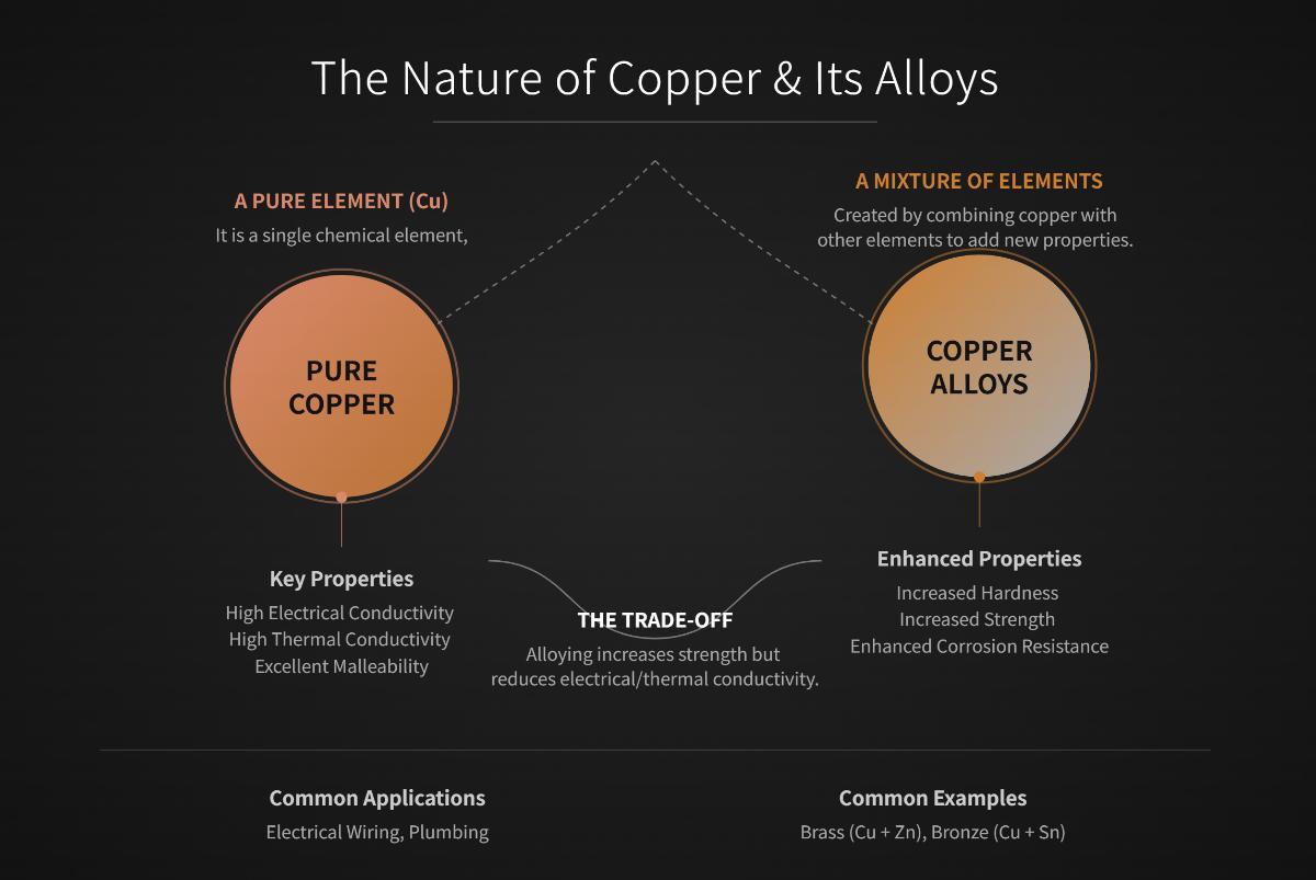 Copper vs Alloy: What’s the Difference? - MFG Shop