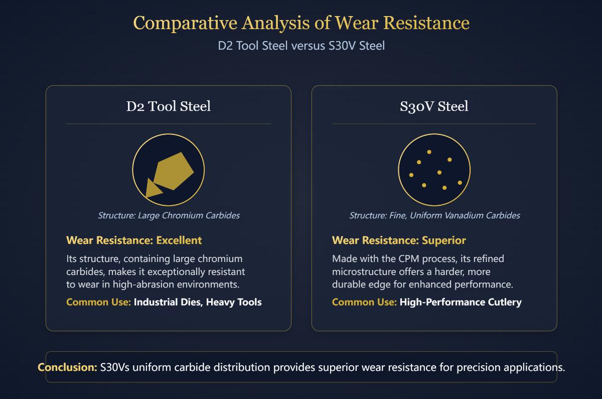 D2 Tool Steel vs S30V: What's the Difference? - MFG Shop
