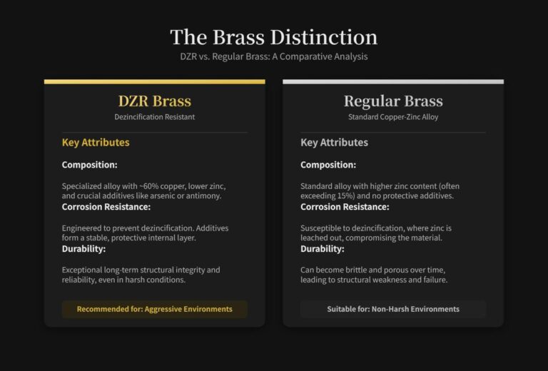 DZR Brass vs Regular Brass: Key Differences and Applications - MFG Shop