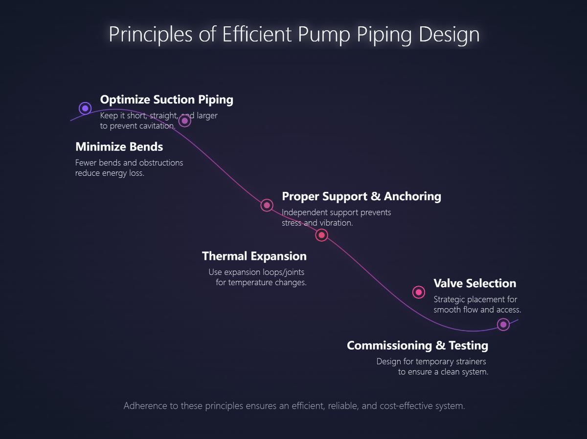 Efficient Pump Piping Design: Key Principles and Practices - MFG Shop