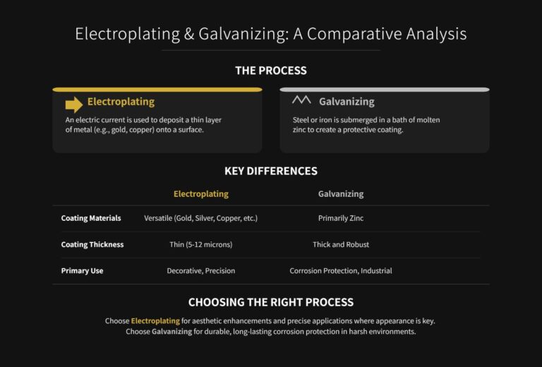 Electroplating vs. Galvanizing: A Comprehensive Comparison - MFG Shop
