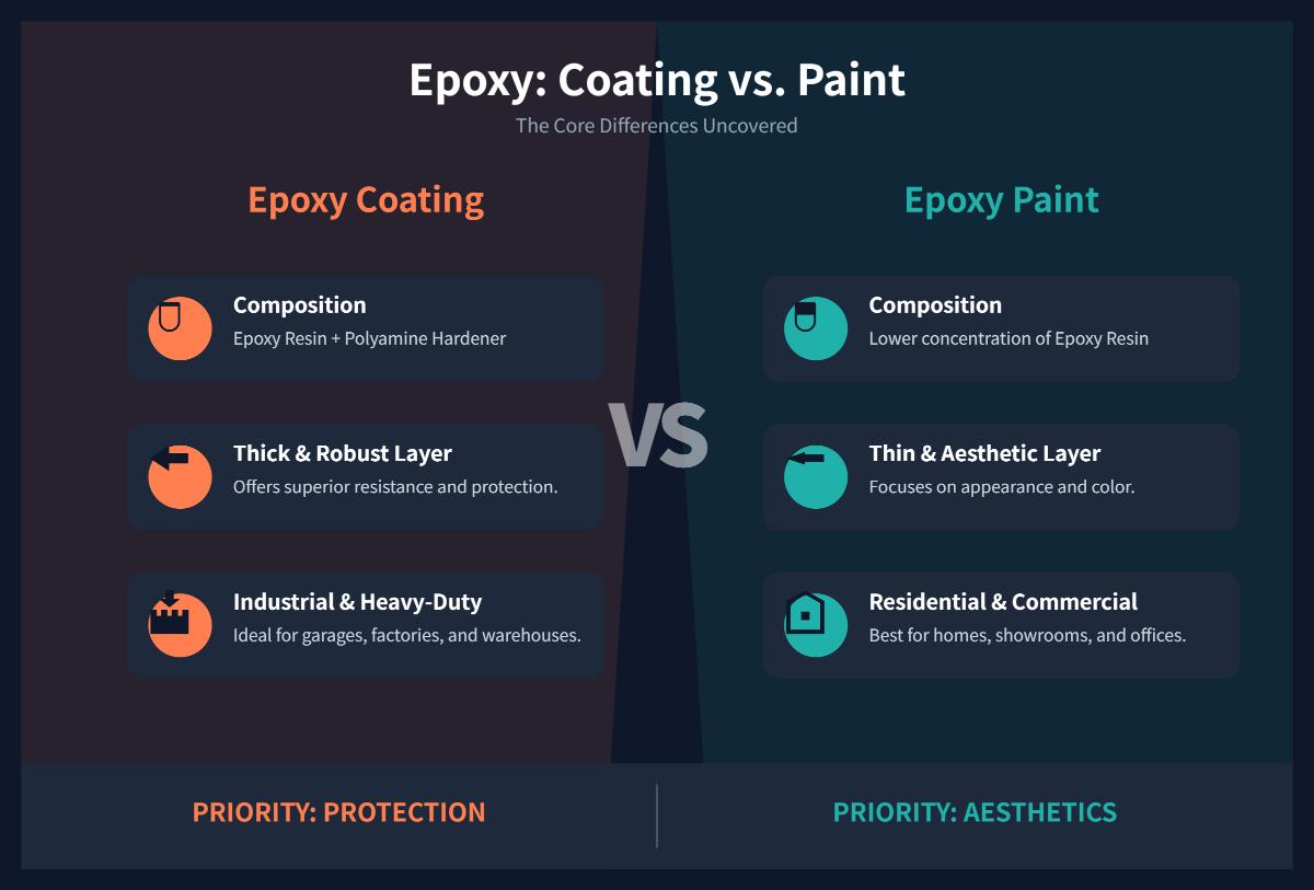 Epoxy Coating vs Epoxy Paint: Key Differences Explained - MFG Shop