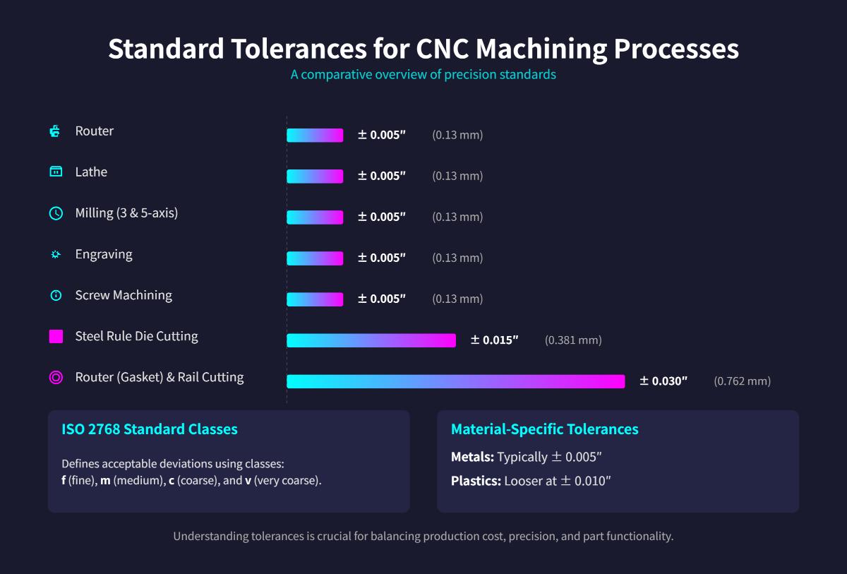 Everything You Need to Know About CNC Machining Tolerances - MFG Shop