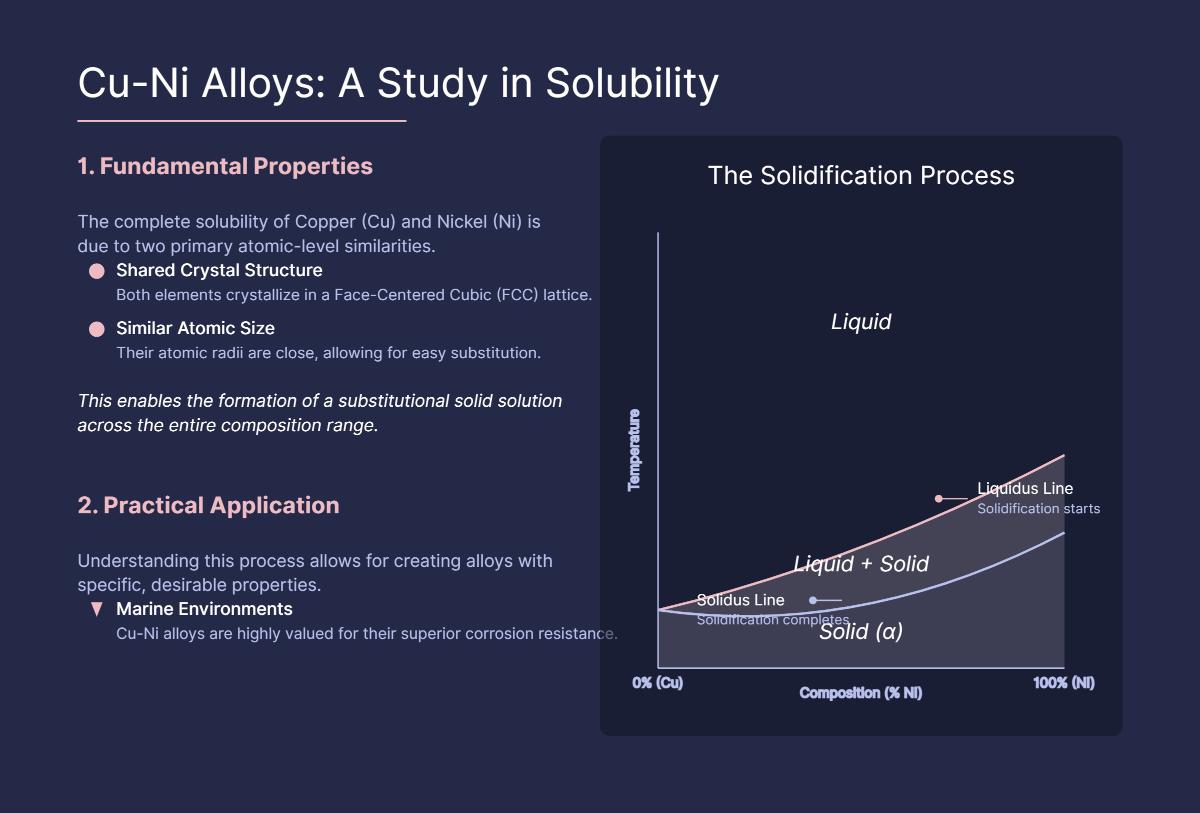 Exploring the Cu-Ni Phase Diagram: A Technical Deep Dive - MFG Shop