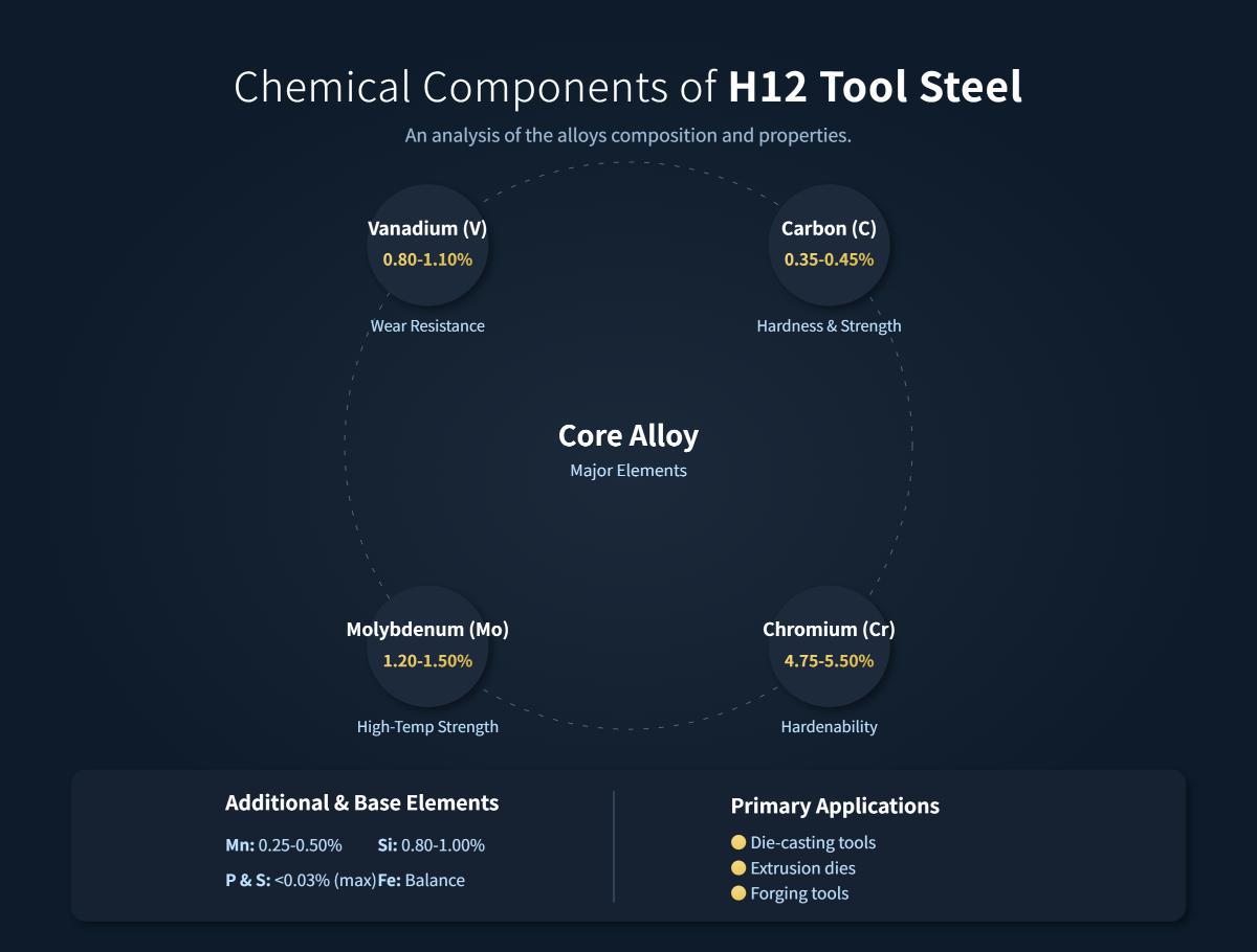 H12 Tool Steel: Properties, Uses, and Composition - MFG Shop