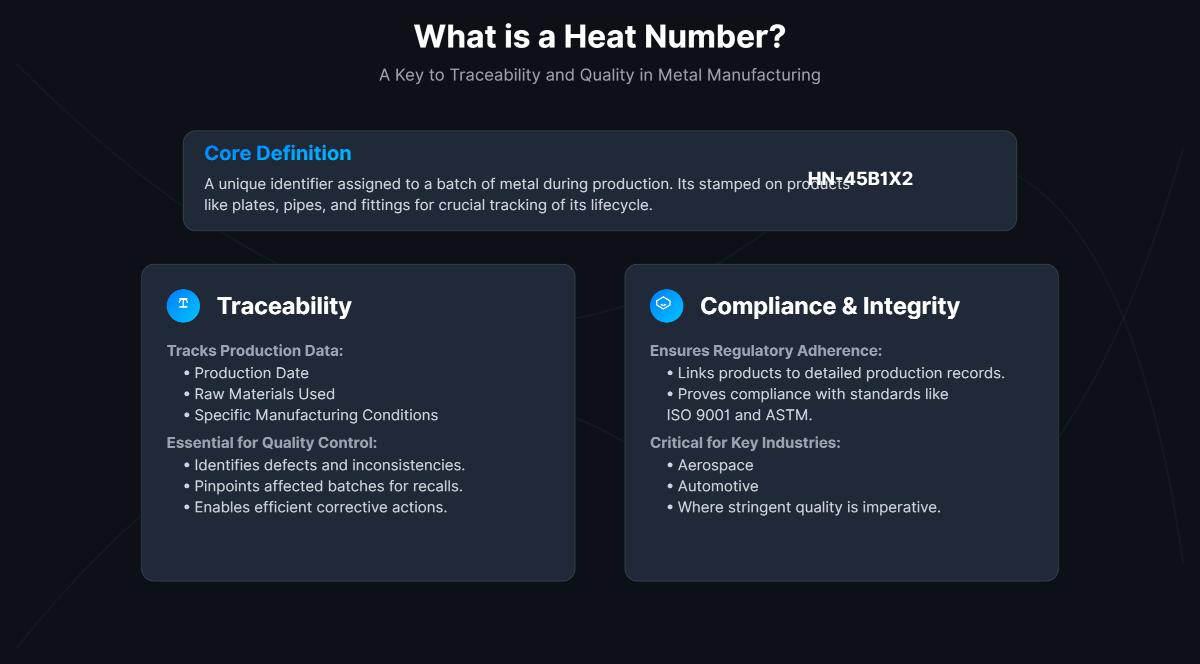 How Heat Numbers Ensure Quality and Consistency in Metal Manufacturing ...