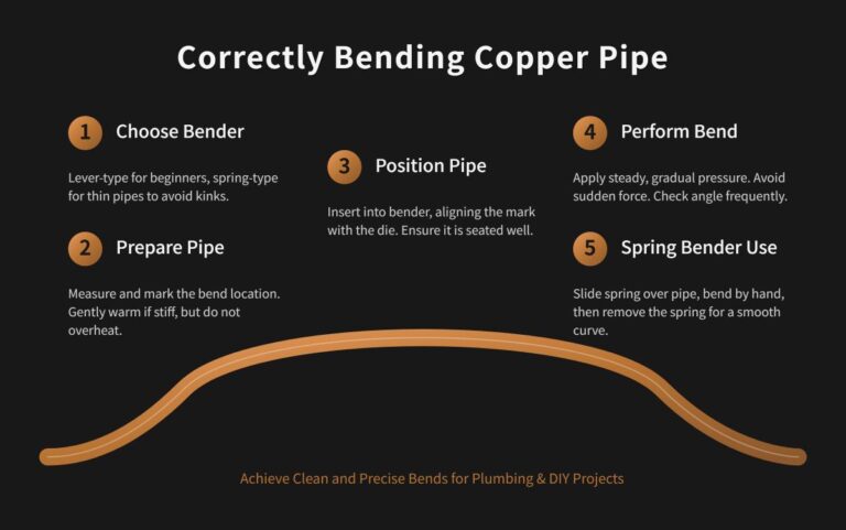 How to Bend Copper Pipe: A Beginner's Guide - MFG Shop