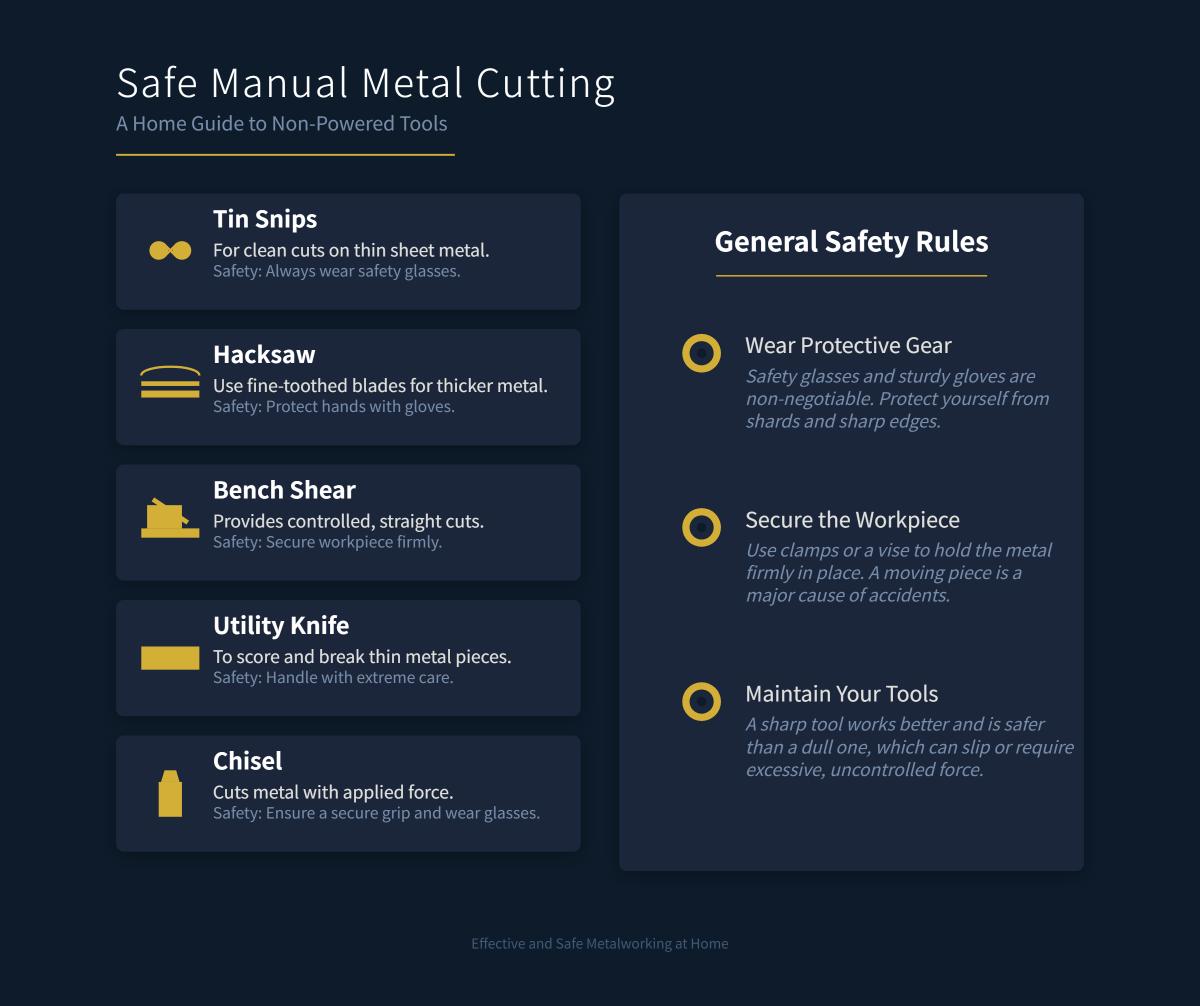 How to Cut Metal at Home Without Tools: A Step-by-Step Guide - MFG Shop