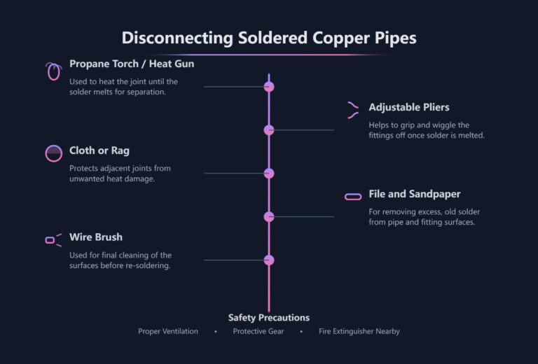 How to Disconnect Soldered Copper Pipes Safely and Effectively - MFG Shop