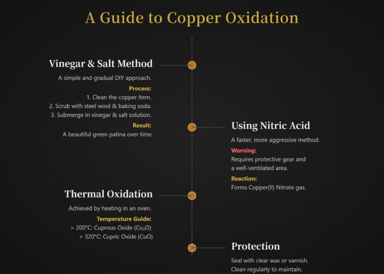 How to Oxidize and Protect Copper: Complete DIY Guide - MFG Shop