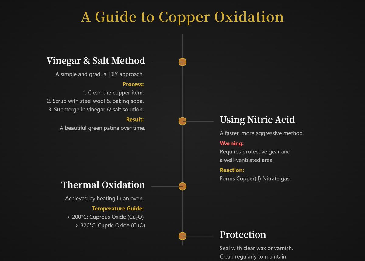 How to Oxidize and Protect Copper: Complete DIY Guide - MFG Shop