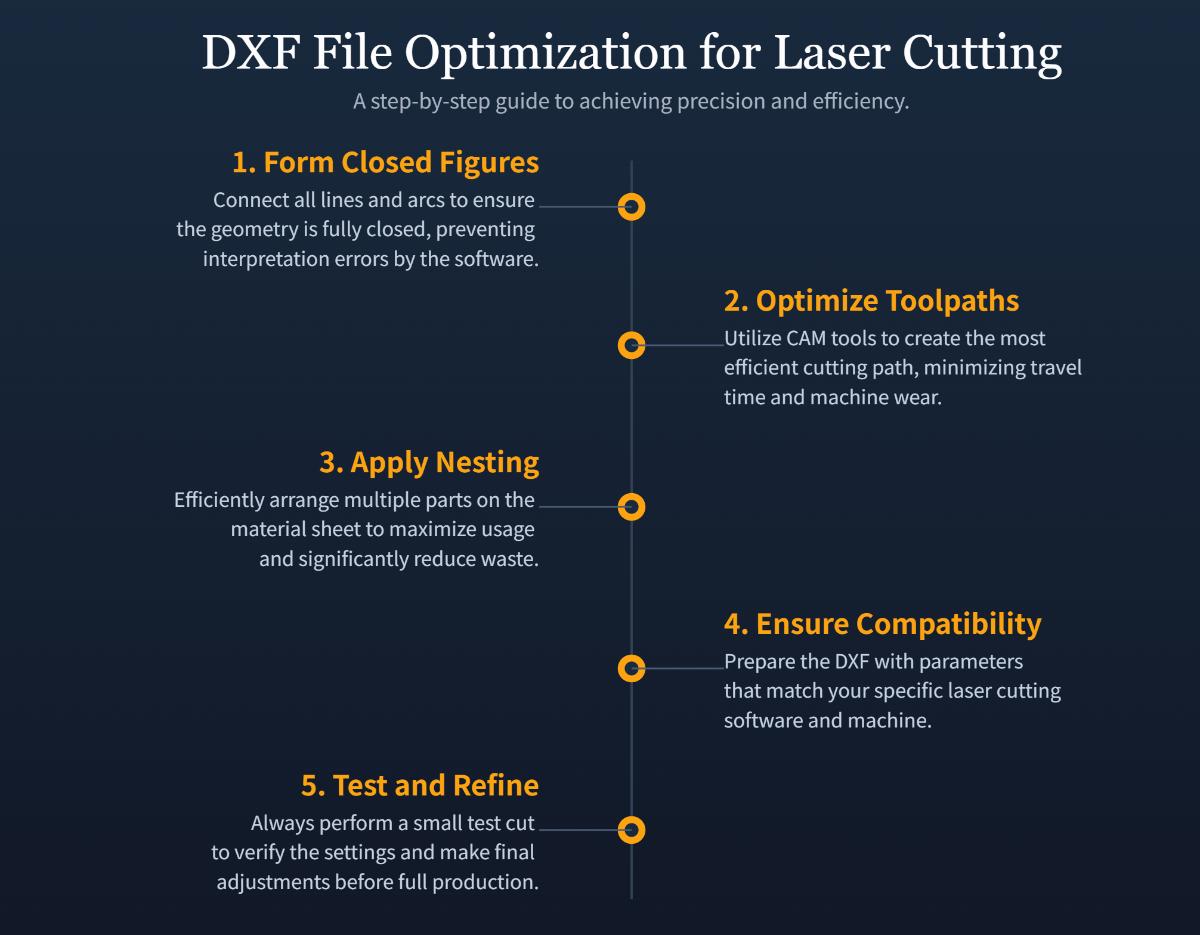 How to Prepare Your DXF File for Sheet Cutting - MFG Shop