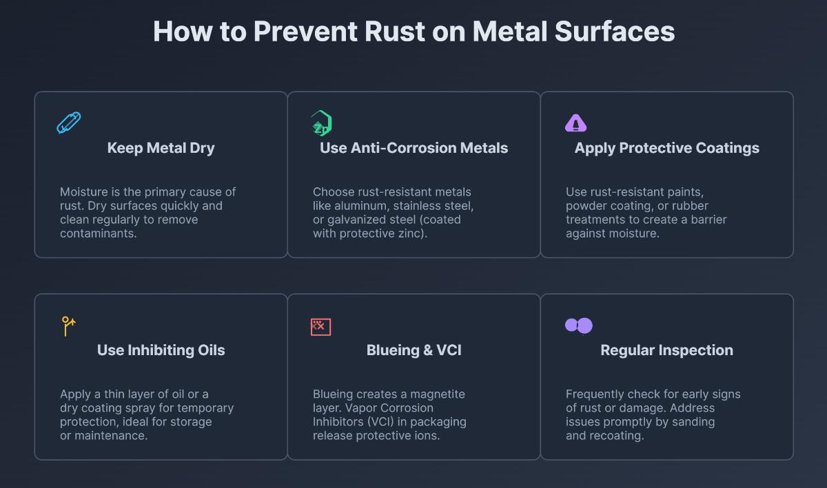 How to Prevent Rust on Metal: Tips and Techniques - MFG Shop