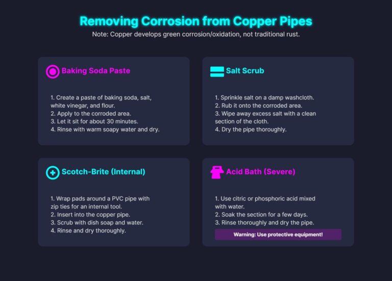 How to Remove Rust from Copper Pipes: A Step-by-Step Guide - MFG Shop