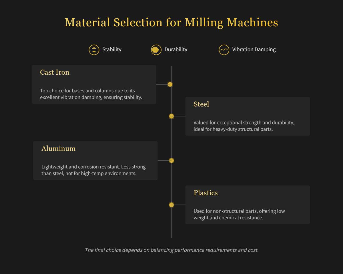 How to Select the Right Materials for Milling Machine Parts - MFG Shop