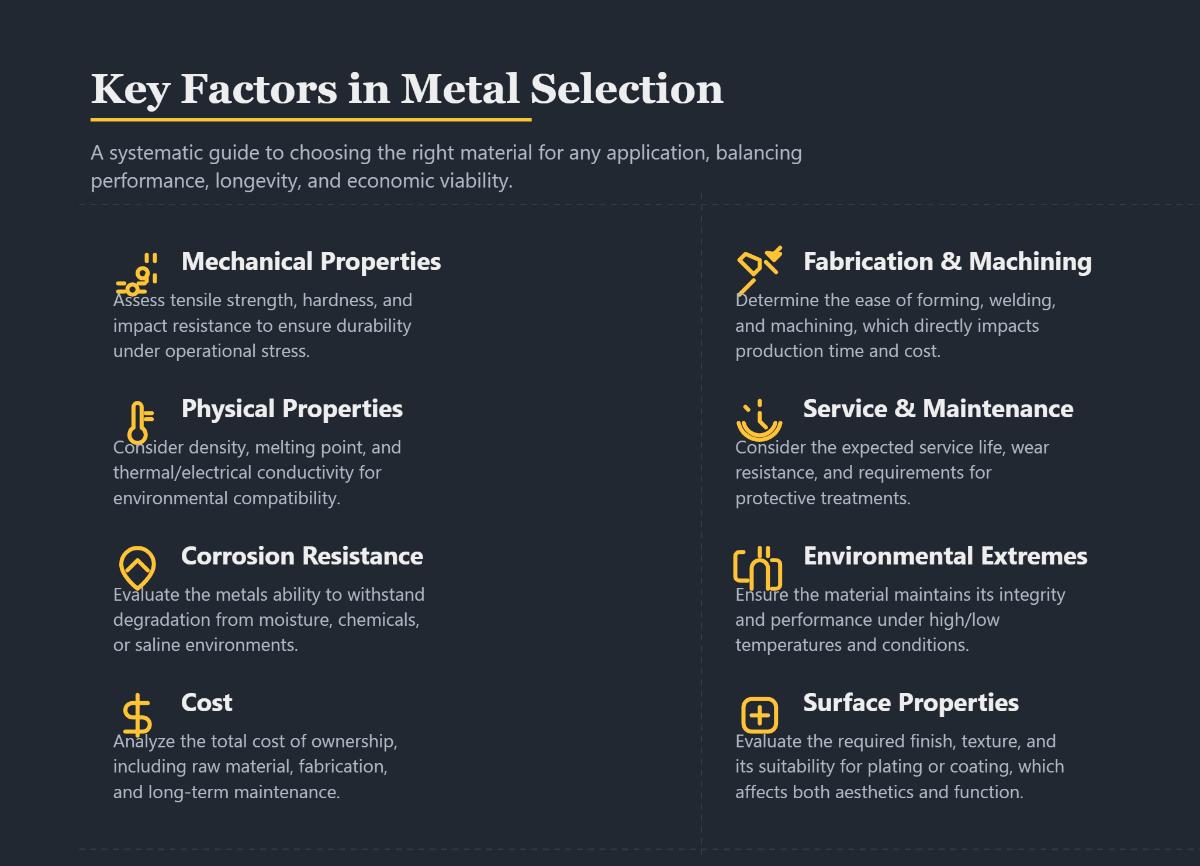 How to Select the Right Metal for Your Application - MFG Shop