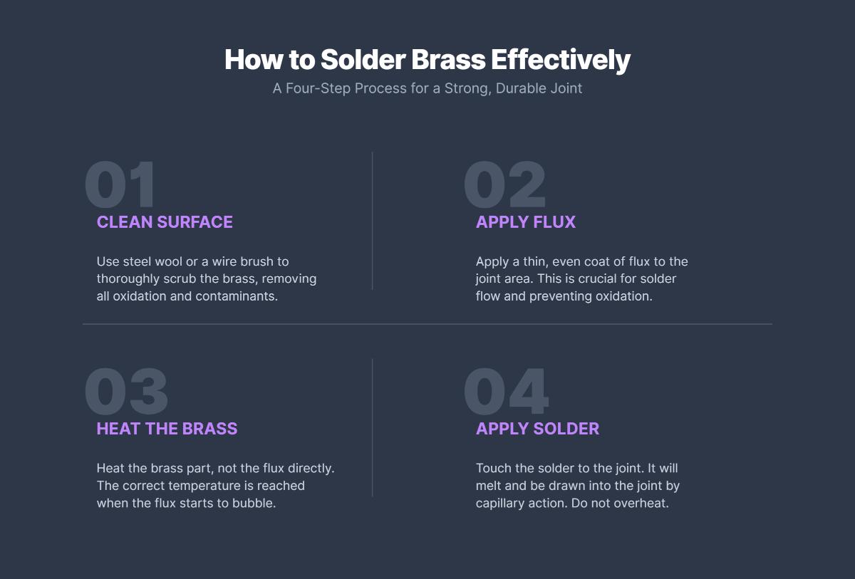 How to Solder Brass: A Comprehensive Guide - MFG Shop