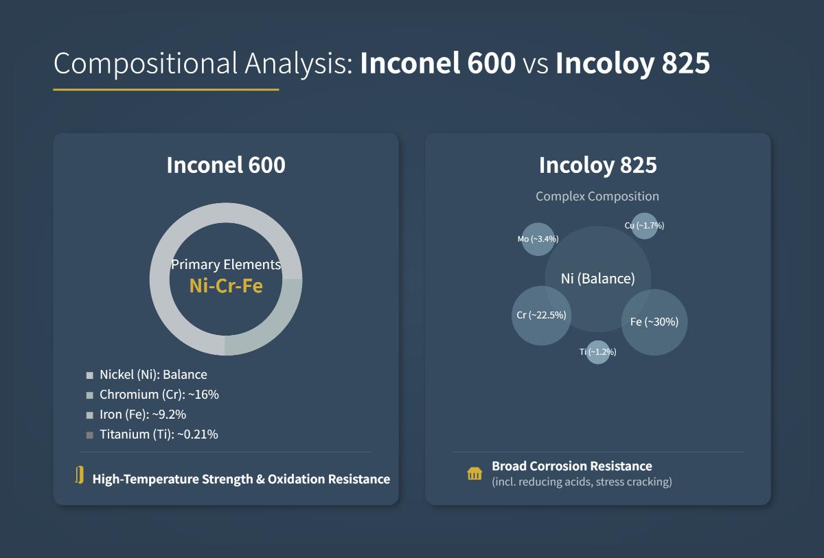 Inconel 600 vs Incoloy 825: Key Differences and Comparative Analysis ...