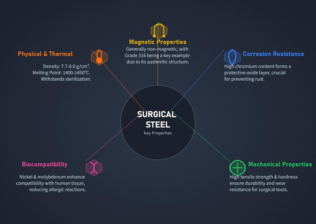 Is Surgical Steel Magnetic? Understanding Its Properties - MFG Shop