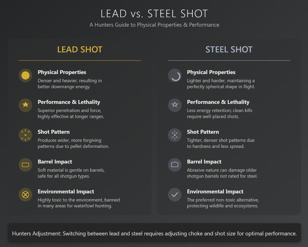 Lead vs Steel: What's the Difference for Hunting Shotguns? - MFG Shop