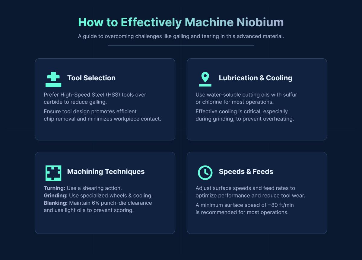Niobium Machining: A Step-by-Step Guide for Manufacturing Professionals ...