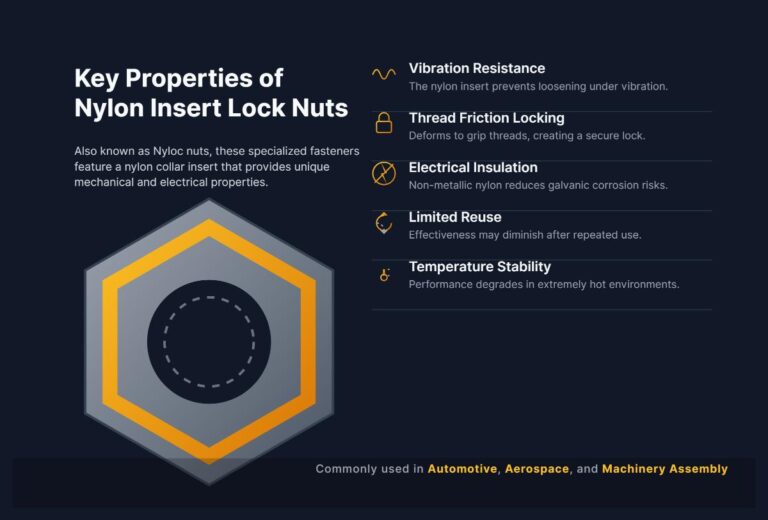 Nylon Insert Lock Nuts: Properties and Uses - MFG Shop